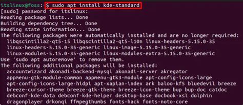 Installing KDE On Ubuntu Its Linux FOSS
