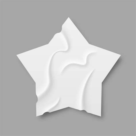 종이 별 3d 이미지 Freepik에서 무료 다운로드