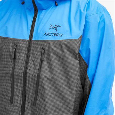 Arcteryx Alpha Jacket Light Vitality And Black Sapphire End Gb