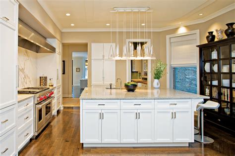 Transitional Neutral Kitchen Luxe Interiors Design