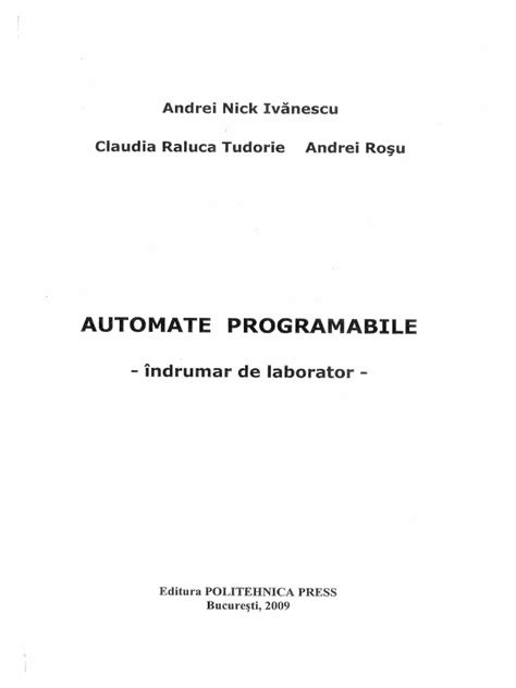 Automate Programabile Pdf Pdf