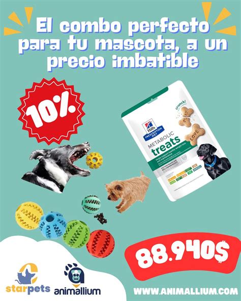 Combo Juguete Interactivo Porta Snacks Metabolic Treats Premios Nutricionales Para Perros