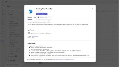 Meeting Attendance Report Code Samples Microsoft Learn