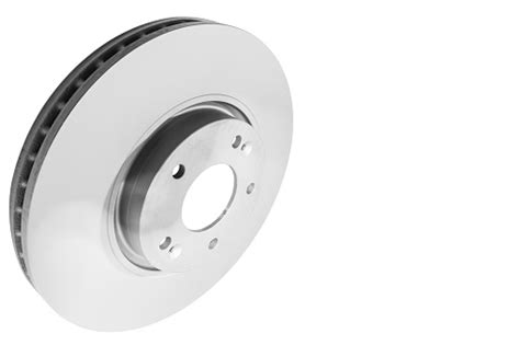 흰색 배경에 고립 된 브레이크 디스크 자동차 부품 브레이크 디스크로 터는 흰색 절연 제동 디스크 자동차 부품입니다 자동차 세부 예비 부품 흑백 강철에 대한 스톡 사진 및