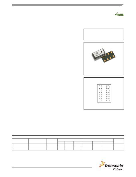 Mpl3115a2 Datasheet144 Pages Freescale I2c Precision Altimeter