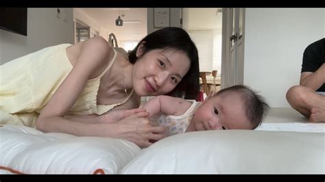 육아 브이로그 아가 낳고 돌아왔어요 정신 없지만 행복한 나날들 Youtube