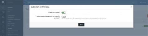opt in billing disable billing address for subscriptions