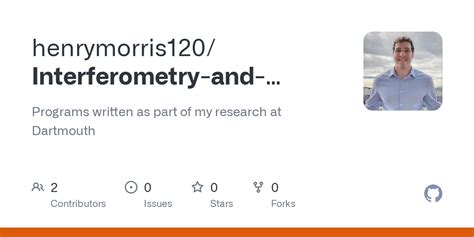 Github Henrymorris120 Interferometry And Phase Unwrapping Research Programs Written As Part