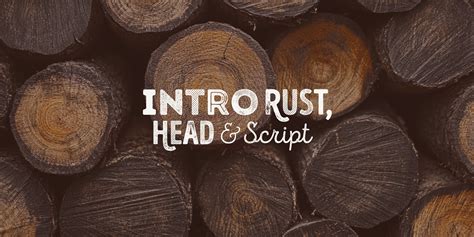 DOWNLOAD Intro Rust Font Family At Fontfabric