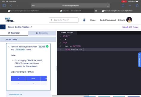 Srilekha Rambathni On Linkedin 100dayscoding Nxtwave Nxtwave Ccbp