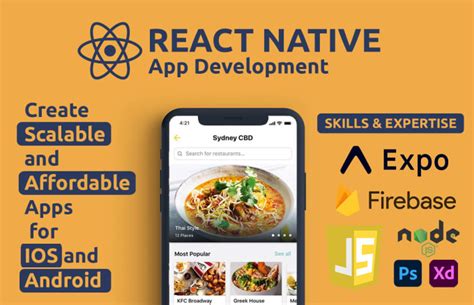 Develop Ios And Android Mobile App Using React Native By Gigbomb Fiverr