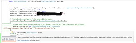 Azure Application Insights Collecting Performance Counter From Azure Service Fabric Nodes