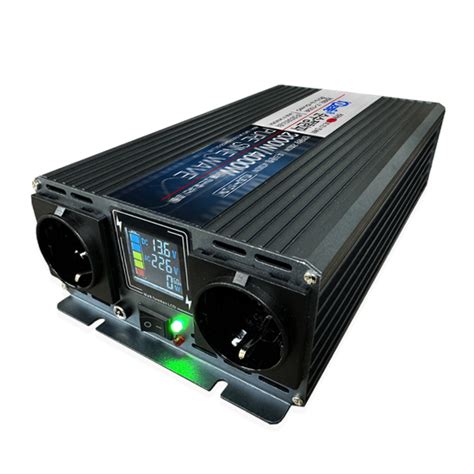 Kc 12v 한국형 순수정현파 2000w4000w 컬러 Lcd 인버터 납산리튬인산철 103~170v 60hz