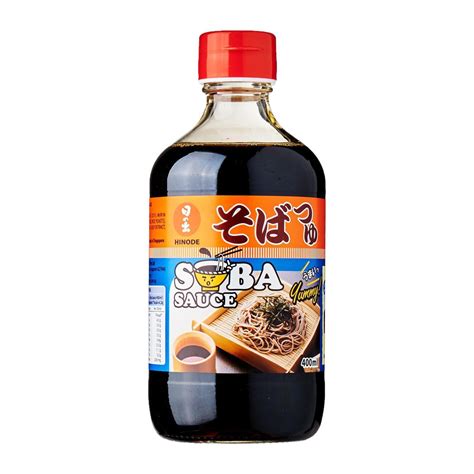 日の出 そばつゆ Hinode Yummy Soba Tsuyu Sauce 400ml — Honeydaes Japan Foods Grocery Online