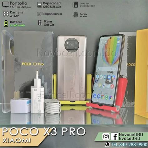 Xiaomi Poco X PRO GB GB RAM Evocell Novocell RD