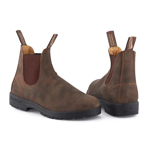 Blundstone 585 Rustic Brown Chelsea Boots New Forest Clothing