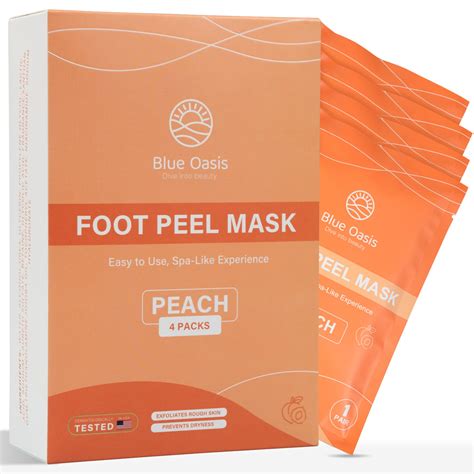 Blue Oasis Foot Peeling Mask Exfoliating Foot Mask For