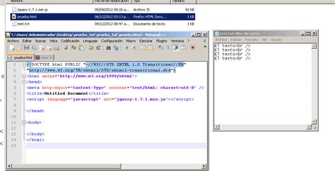 Diseño Web Leer un TXT con jQuery