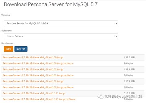 Percona官方mysql数据库软件安装 墨天轮