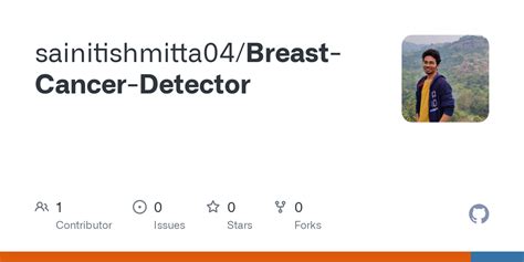 GitHub Sainitishmitta Breast Cancer Detector