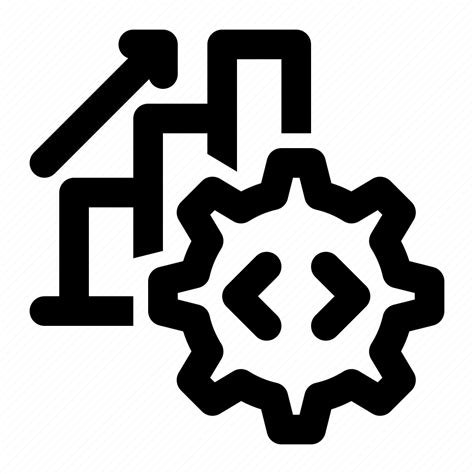 Incremental Development Programming Coding Software Increment Icon Incremental Development Programming Coding Software Increment Icon