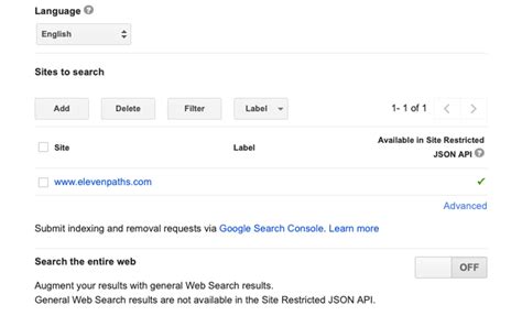 How To Set Up Google API Search ElevenPaths FOCA Wiki GitHub