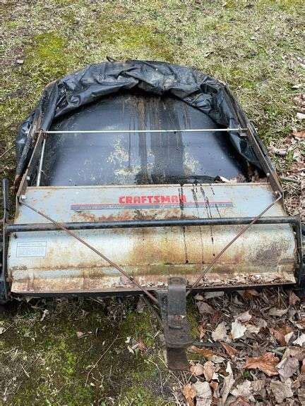 Craftsman 38” High Performance Ii Tow Behind Leaflawn Sweeper