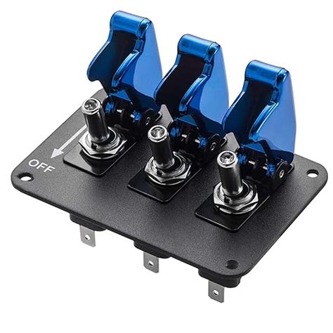 Illuminated Toggle Switches Panel Universal Car 12v Ignition Switch 3