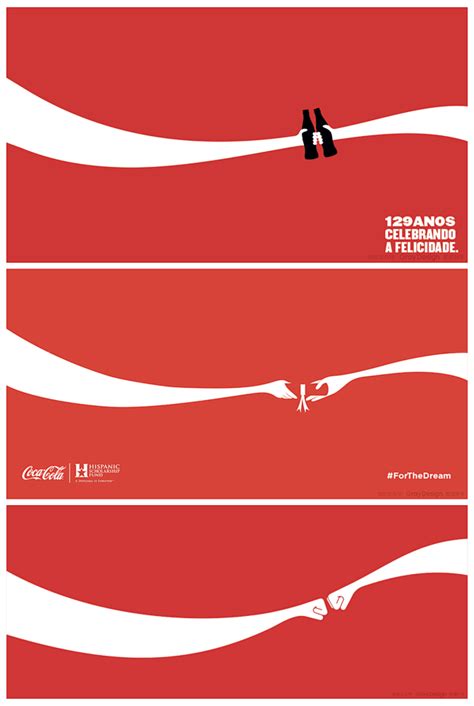 可口可乐 图形创意