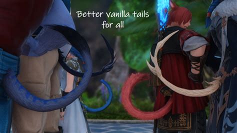Improved Vanilla Tails For Miqo Te Au Ra Hrothgar Kay S Ko Fi Shop