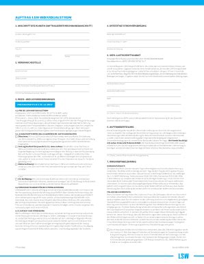 Fillable Online Lsw LSWFormularIndividualstromv18indd Fax Email Print PdfFiller