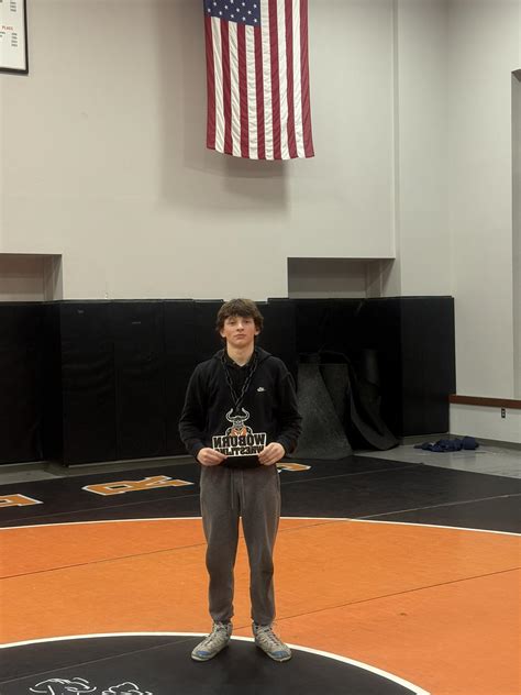 Woburn The Week 2 Qtees Wrestler Of The Week Was Alexavier Orellana