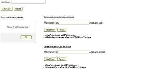 Javascript Ajax Live Checking Availability With Submit Button Part 3