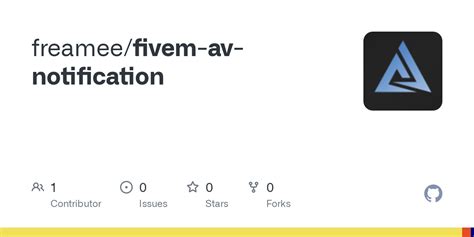 GitHub Freamee Fivem Av Notification