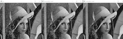 Opencv中常用的非线性滤波器 中值滤波medianblur 和 双边滤波bilateralfiltercvmedianblurorigin Result