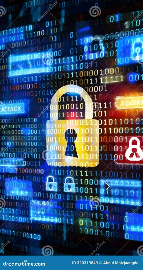 Dynamic Digital Tableau Conveys Urgency Of Cybersecurity Through Bold Colors And Binary Codes