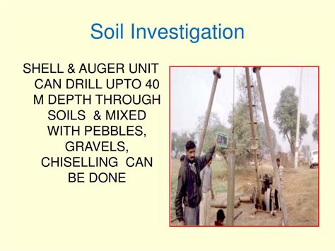 PPT EXECUTION OF SOIL INVESTIGATION AND FOUNDATION PowerPoint Presentation ID
