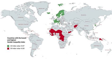 Best And Worst Countries For Gender Equality Rmapporn