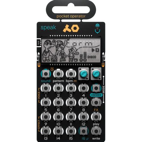 Teenage Engineering Po 35 Speak Pocket Operator Vocal