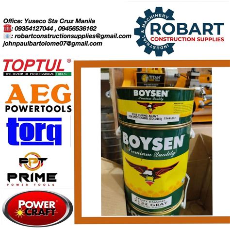 Epoxy Enamel Commercial And Industrial Construction Tools And Equipment On Carousell