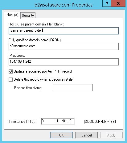 Trouble Adding DNS CNAME Record Networking Spiceworks Community
