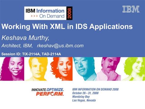 Working With Xml In Ids Applications Ppt