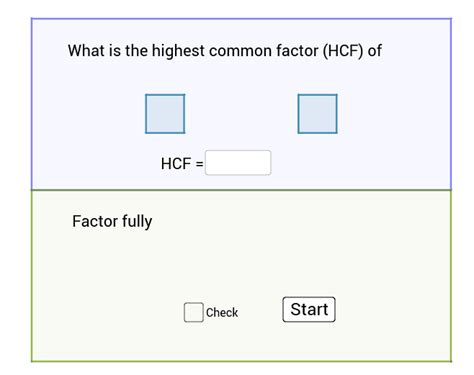 Factor Linear Expression Geogebra