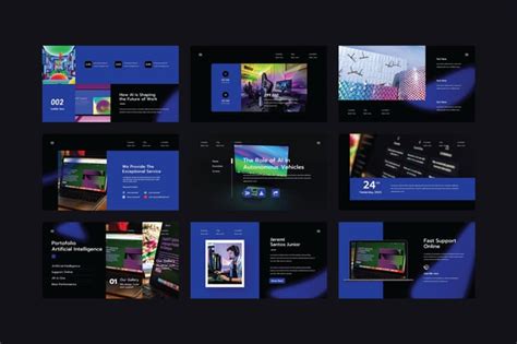Spectrum Powerpoint Template Incl Ai And Digital Envato