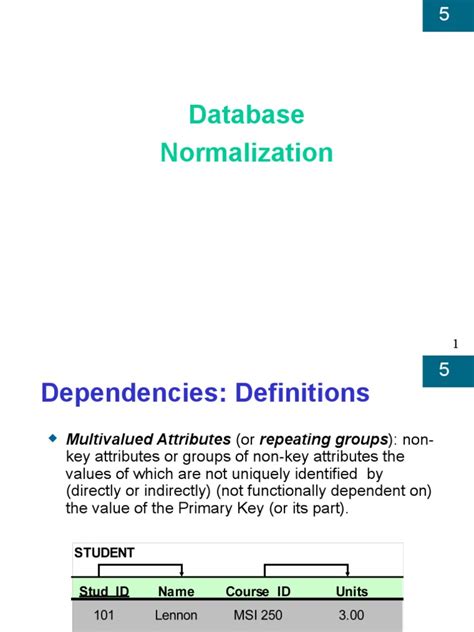 normalization pdf data management computer data