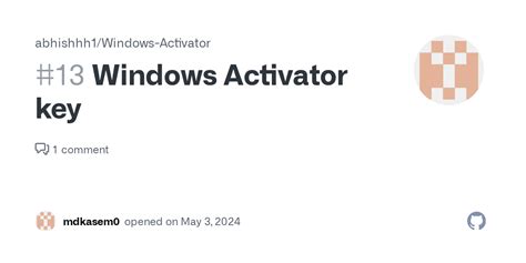 Windows Activator Key · Issue 13 · Abhishhh1windows Activator · Github