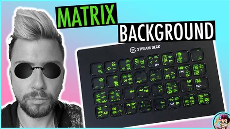 Free Animated Matrix Code Wallpaper For Stream Deck Youtube