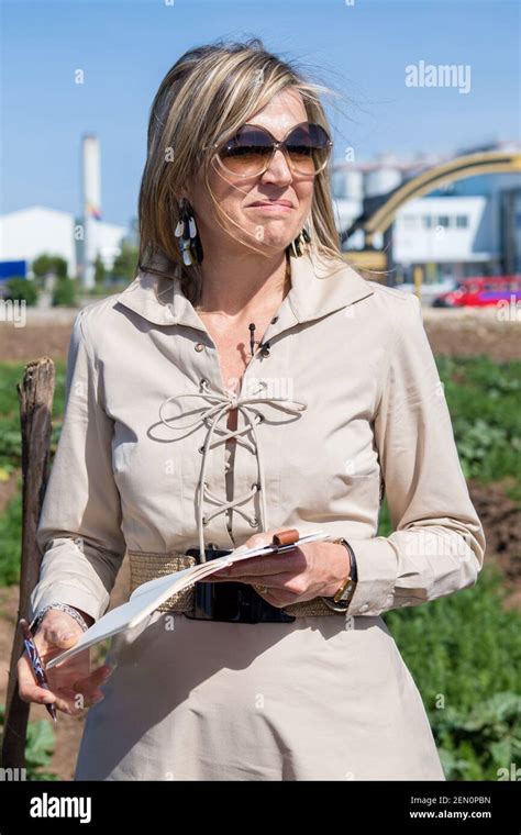 Queen Maxima Of The Netherlands Visits The Habesha Beer Brewery And Their Farmers At Debre