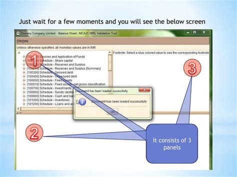 using xbrl validation tool xbrl flash tutorials pptx desktop