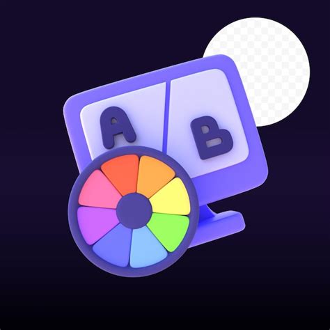 Premium Psd Ab Testing 3d Rendered Image